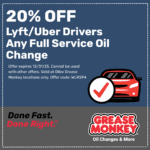 Grease Monkey Coupons & Special Offers | Valid in CO, AZ, TX